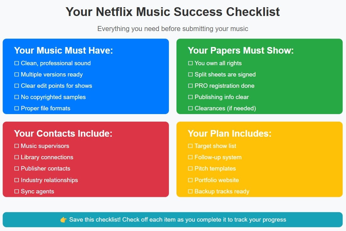 How To Submit Music To Netflix: The Complete Guide (2025)