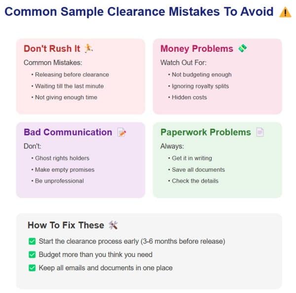 How To Clear Samples: Sample Clearance Guide (2025)