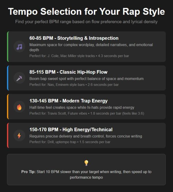 How To Choose Beat Tempo & Key: A Rapper's Guide (2025)