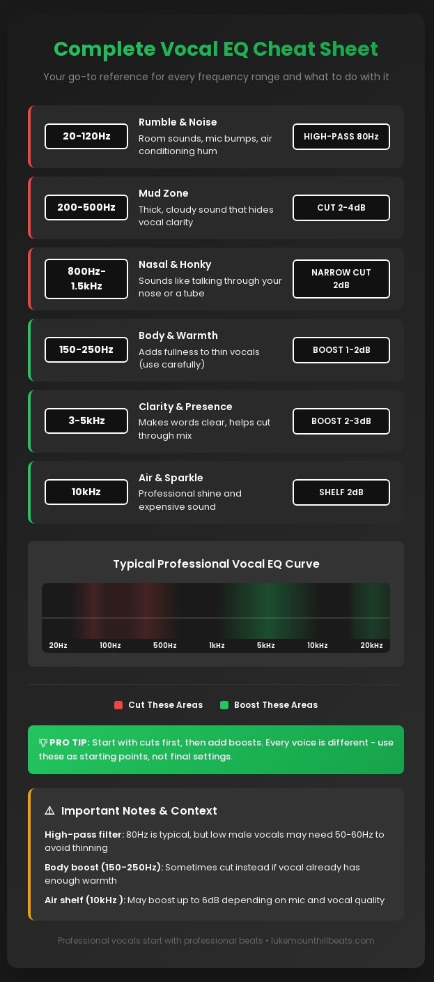 How To EQ Vocals: 9 Simple Steps [2025 Cheat Sheet]