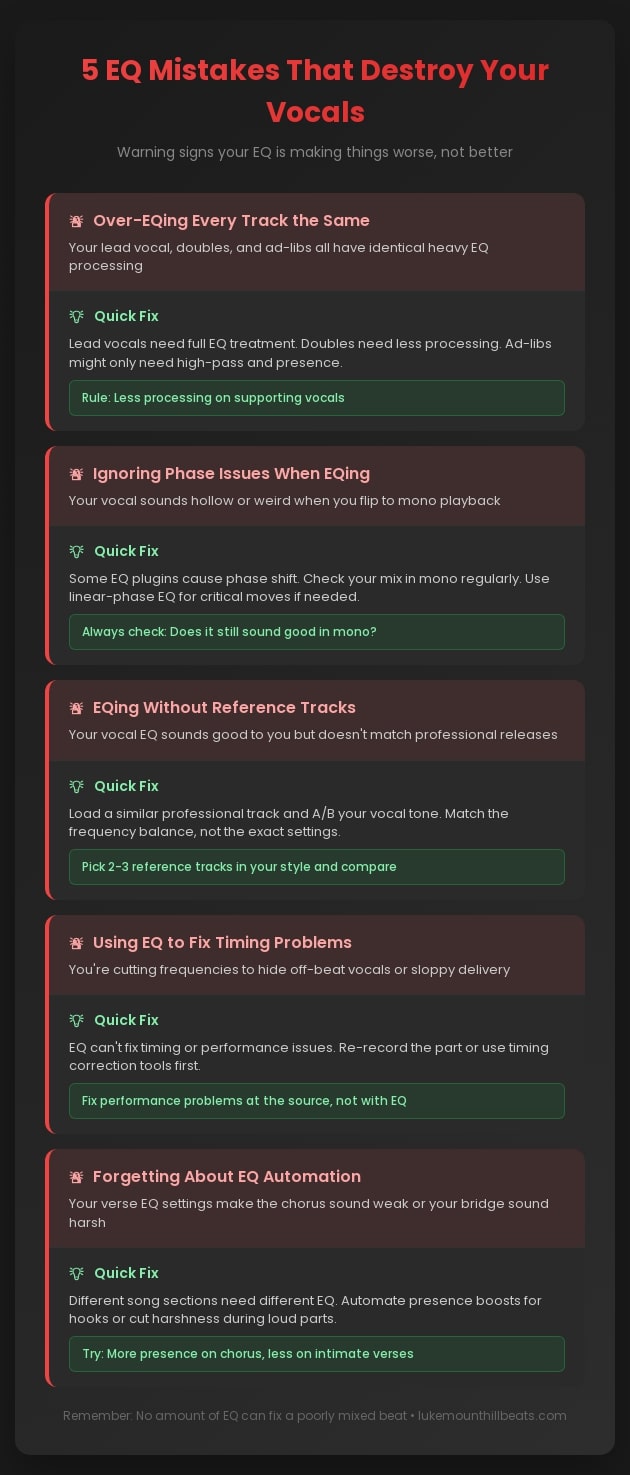 How To EQ Vocals: 9 Simple Steps [2025 Cheat Sheet]
