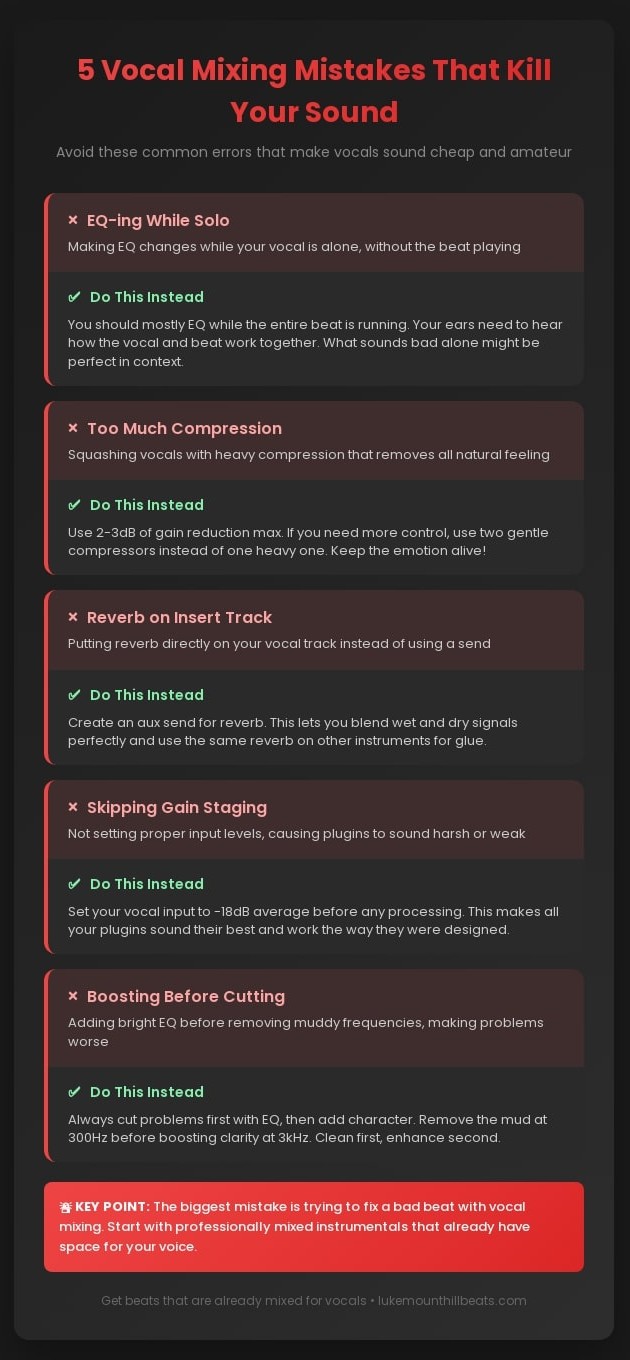 How To Mix Vocals: 7 Steps For A Pro Sound [2025]